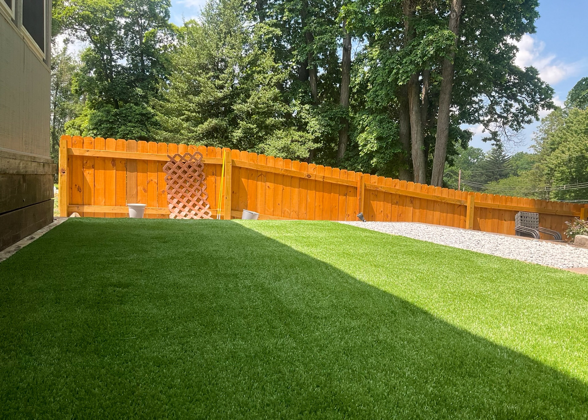 Dog Turf Yard - Site Prep