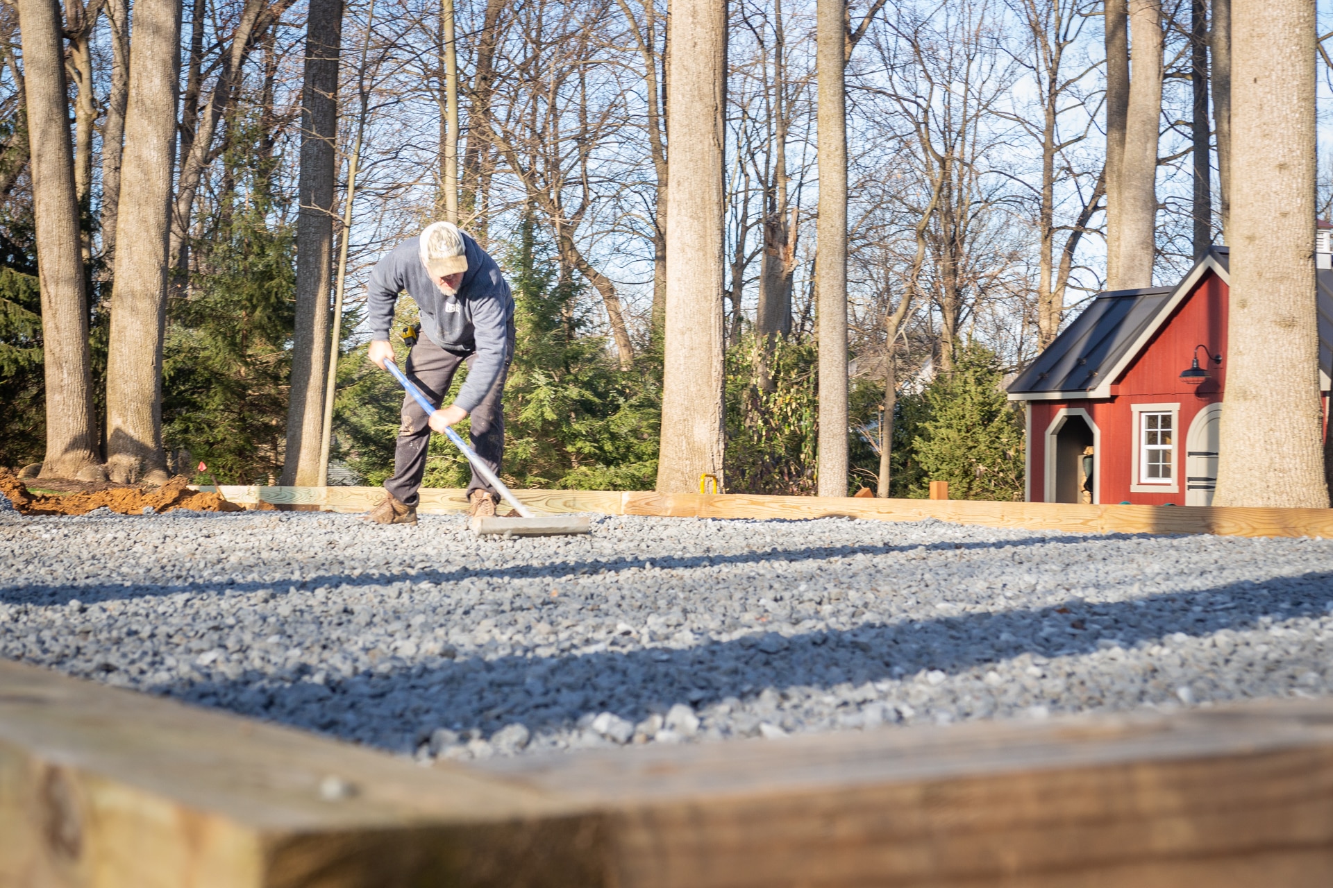 Swingset Bases and Playset Foundations | Site Prep